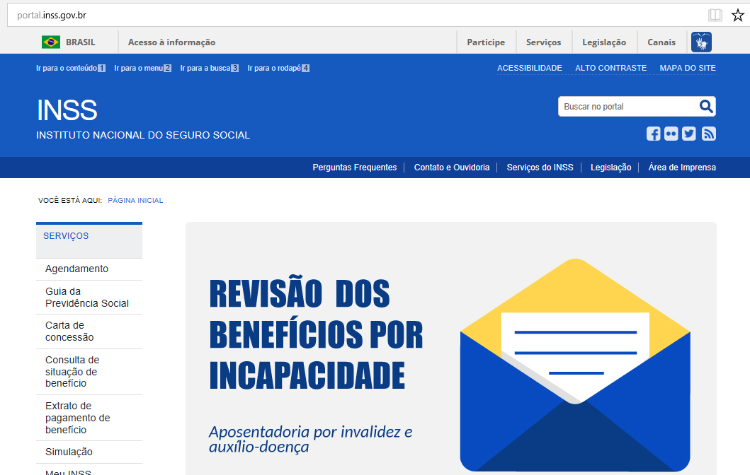 INSS lança novo Portal na internet – ITAPREV